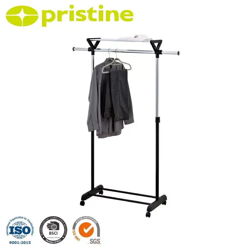 Single Garment Rack With Shelf-HUEI TYNG ENTERPRISE CO., LTD.