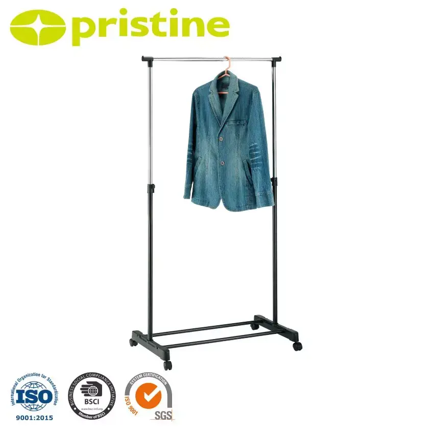 Adjustable Single Rail Clothes Garment Rack-HUEI TYNG ENTERPRISE CO., LTD.