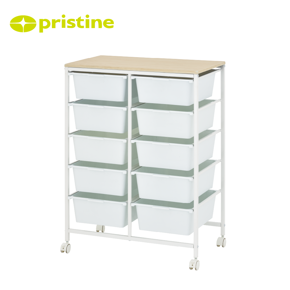 10-Tier Plastic Storage Drawer with MDF Shelf-HUEI TYNG ENTERPRISE CO ...